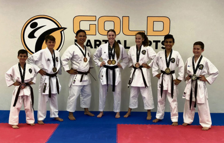 Gold Martial Arts fighters shine at state karate championships - Gold ...